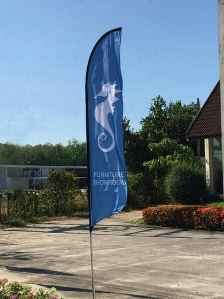 Custom Cheapest Feather Flags, Teardrop Flags, FREE DESIGN