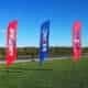 Custom Cheapest Feather Flags, Teardrop Flags, FREE DESIGN