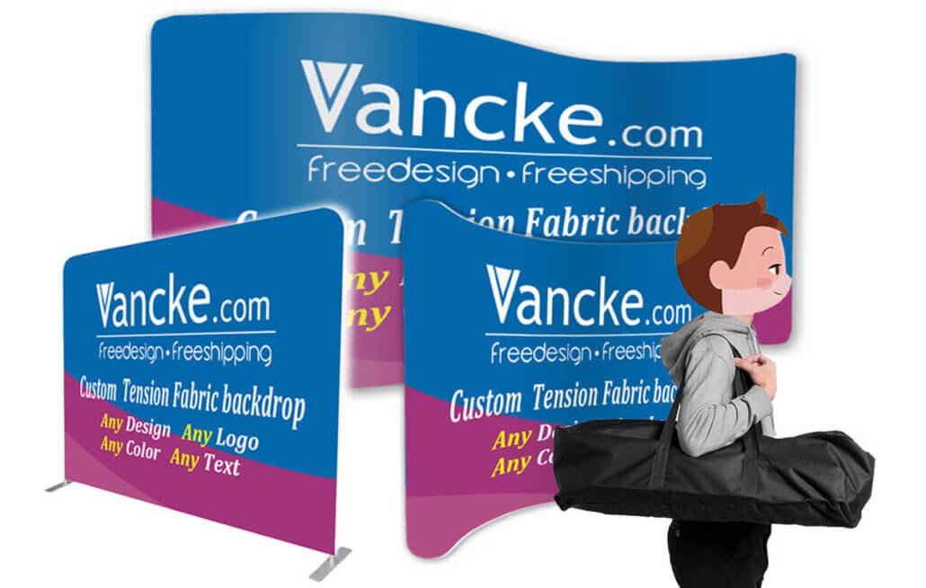 Lowest Price Tension Fabric backdrop,Free Design Freeshipping